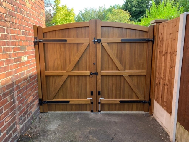 Wooden Driveway Gates | Installations and Fitting | Village Gates